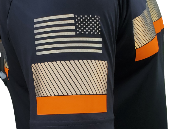 Miner Strong | Reflective USA Flag