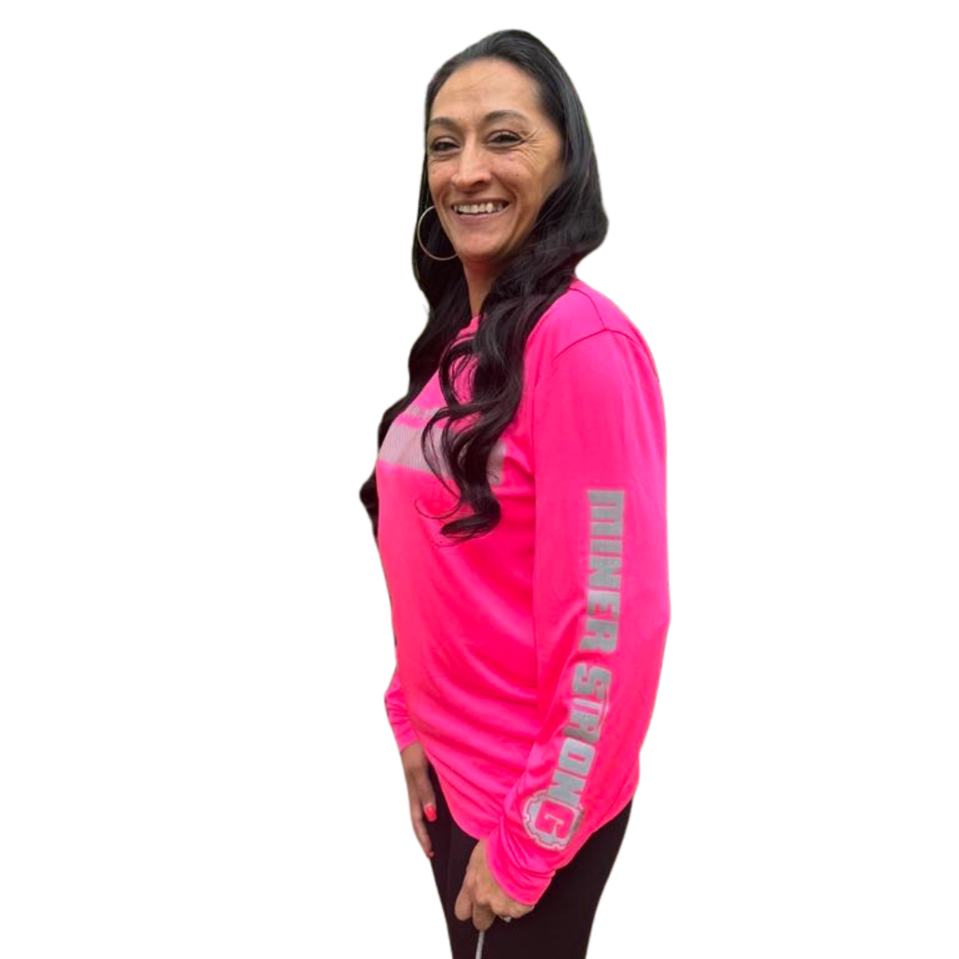 Miner Strong | Miner Strong Pink Force Reflective Shirt